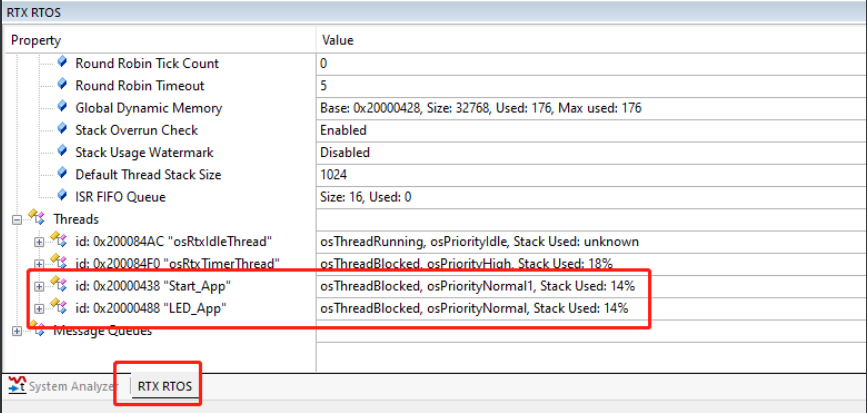 RTX5 | 线程管理01 - 创建线程（静态堆栈方式）-CSDN博客