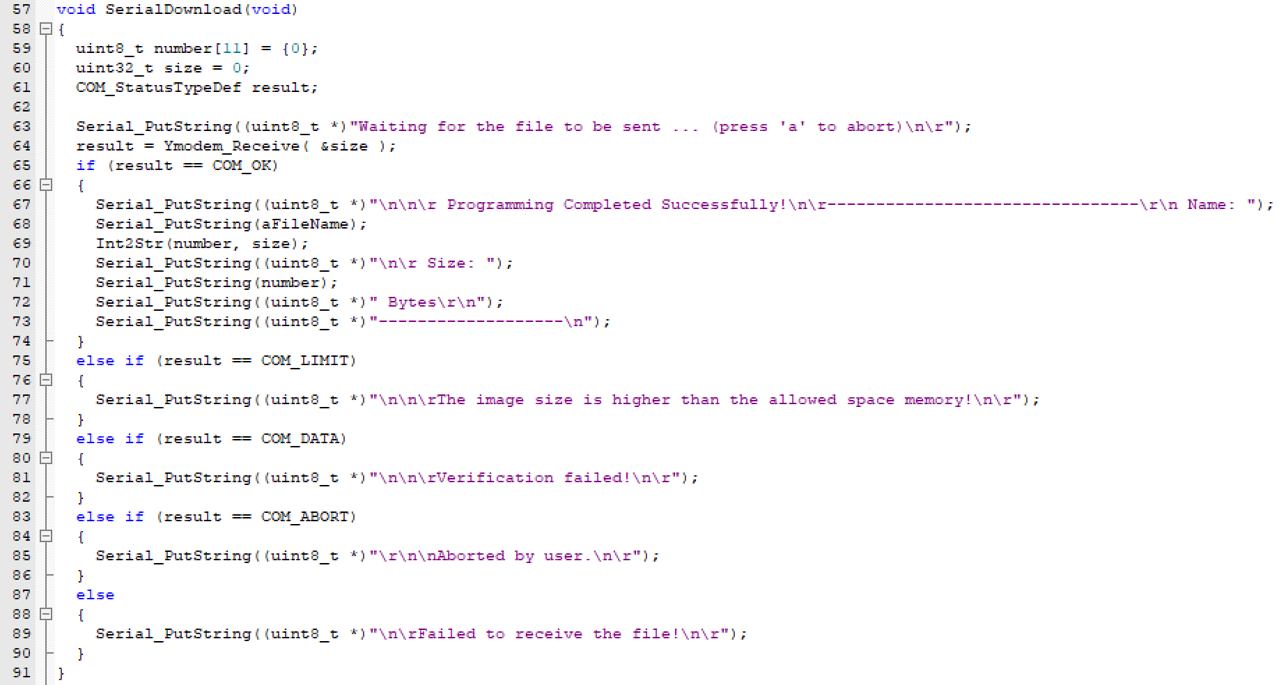 Stm32：串口bootloader Ymodern Csdn博客