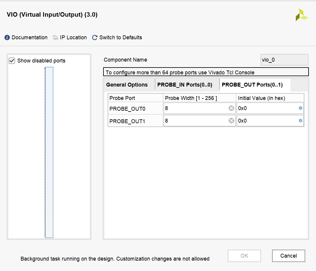 vivado IP核：VIO核的使用实例（位宽和变量数的改变）_vivado vio使用例子-CSDN博客