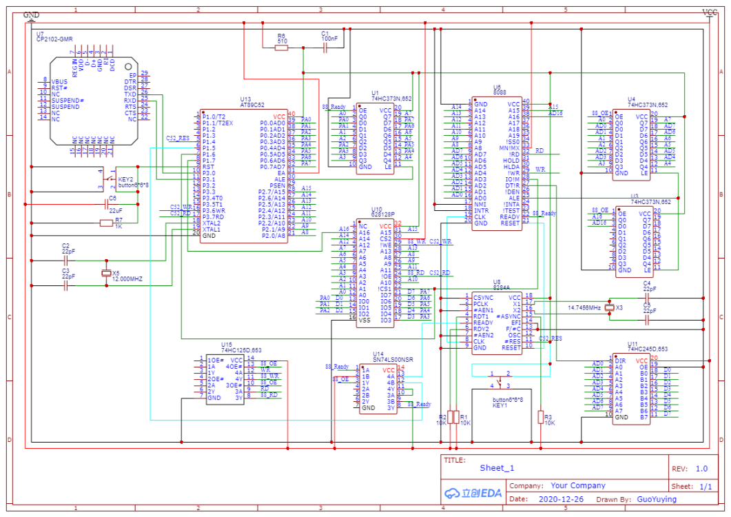 【8088】基于8088最小系统板的打地鼠游戏实现【简】_8088-v3.1微机开发板-CSDN博客