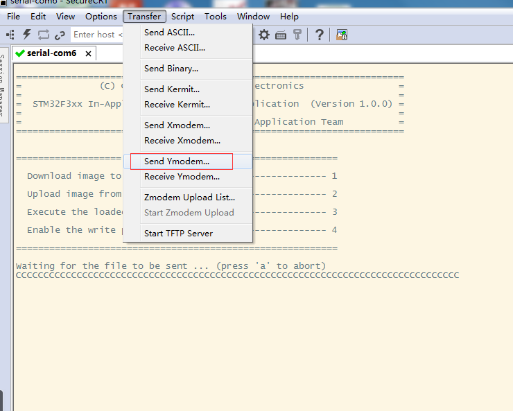 STM32：串口Bootloader+Ymodern-CSDN博客
