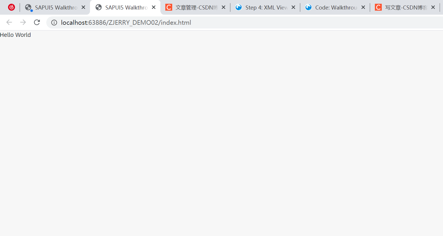 SAPUI5学习第三天-----（03）XML View和Controller当然是一起的咯-CSDN博客