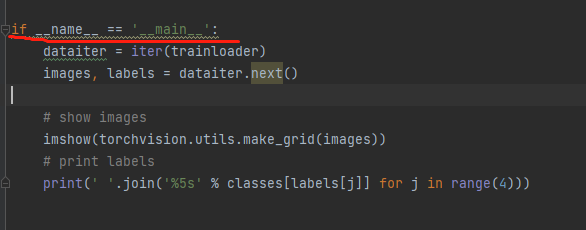 官网教程dataiter = iter(trainloader)报错的解决办法-CSDN博客