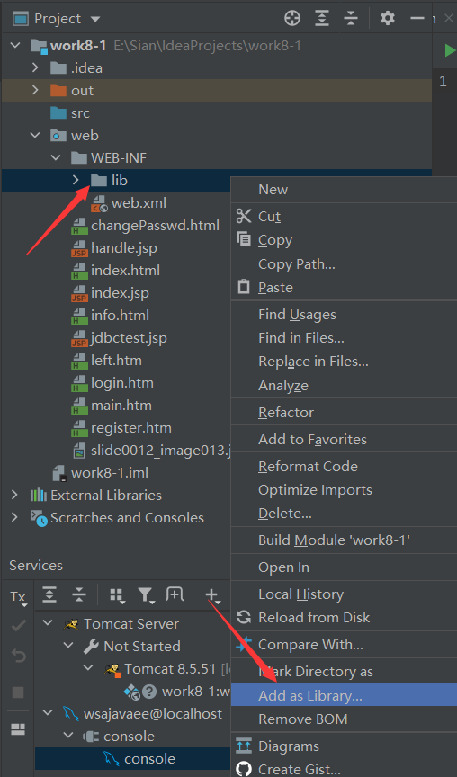 IDEA连接数据库mysql以及手动添加lib的jar包_idea与数据库连接怎么设置lib-CSDN博客