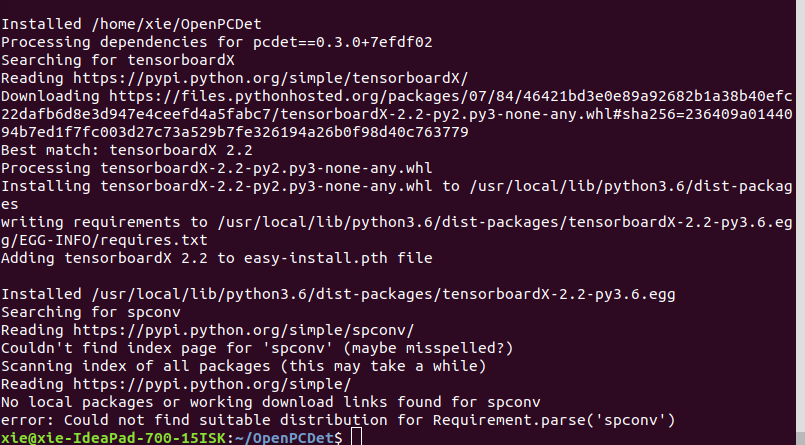 安装 open-mmlab /OpenPCDet并测试demo_mmlab demo-CSDN博客
