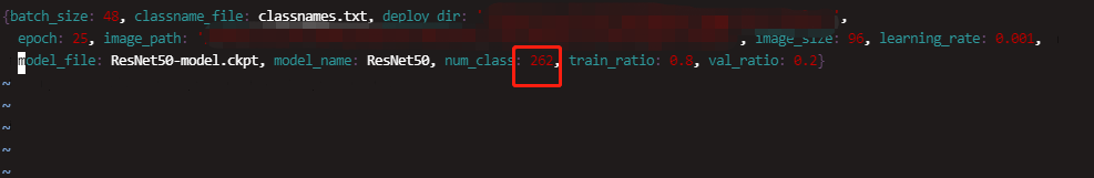 copying a param with shape torch.Size([262, 2048]) ，参数大小不匹配_copy a param with shape torch.size ...