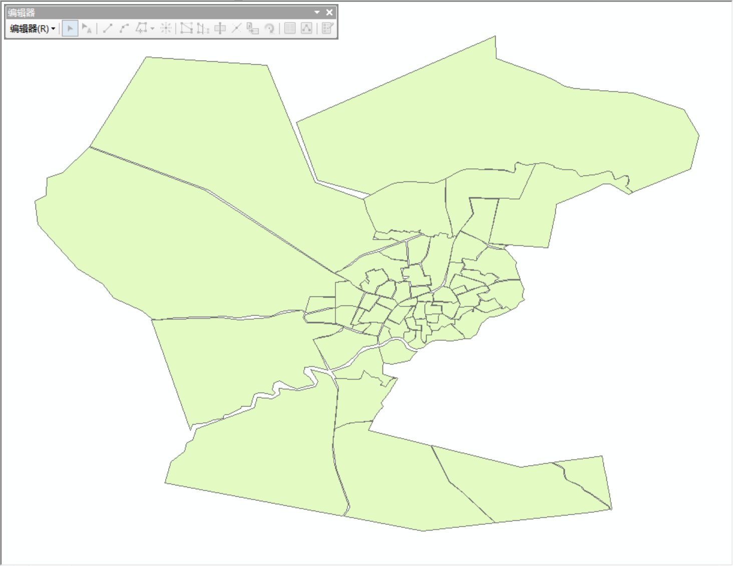Python For Arcgis 绘制沈阳市板块地图arcgis地图东北三省 Csdn博客 
