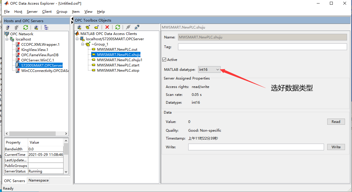Matlab和PLC的OPC通讯_matlab opc-CSDN博客