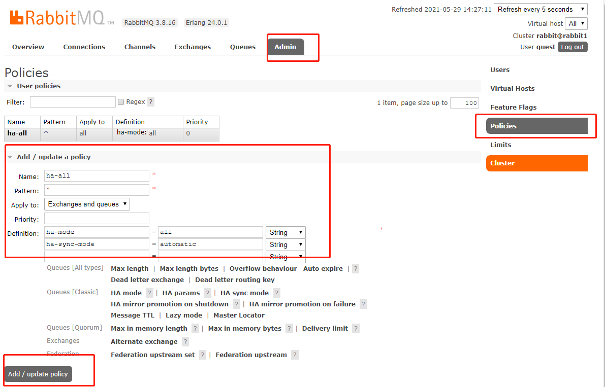 『RabbitMQ』RabbitMQ高可用部署架构——镜像集群_rabbitmq 镜像模式-CSDN博客