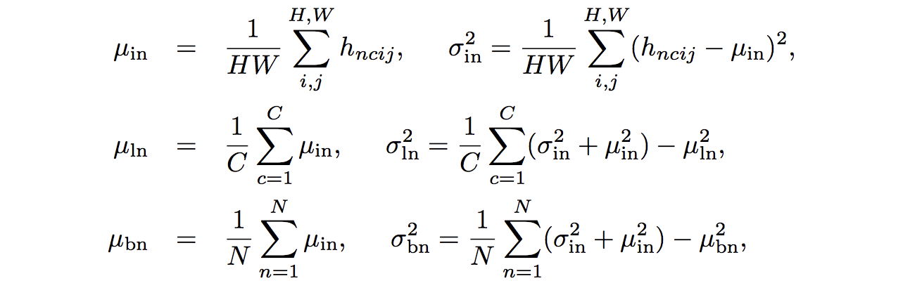 深度学习归一化 (normalization) 方法总结: BN, LN, WN, IN, GN, SN_归一化符号-CSDN博客