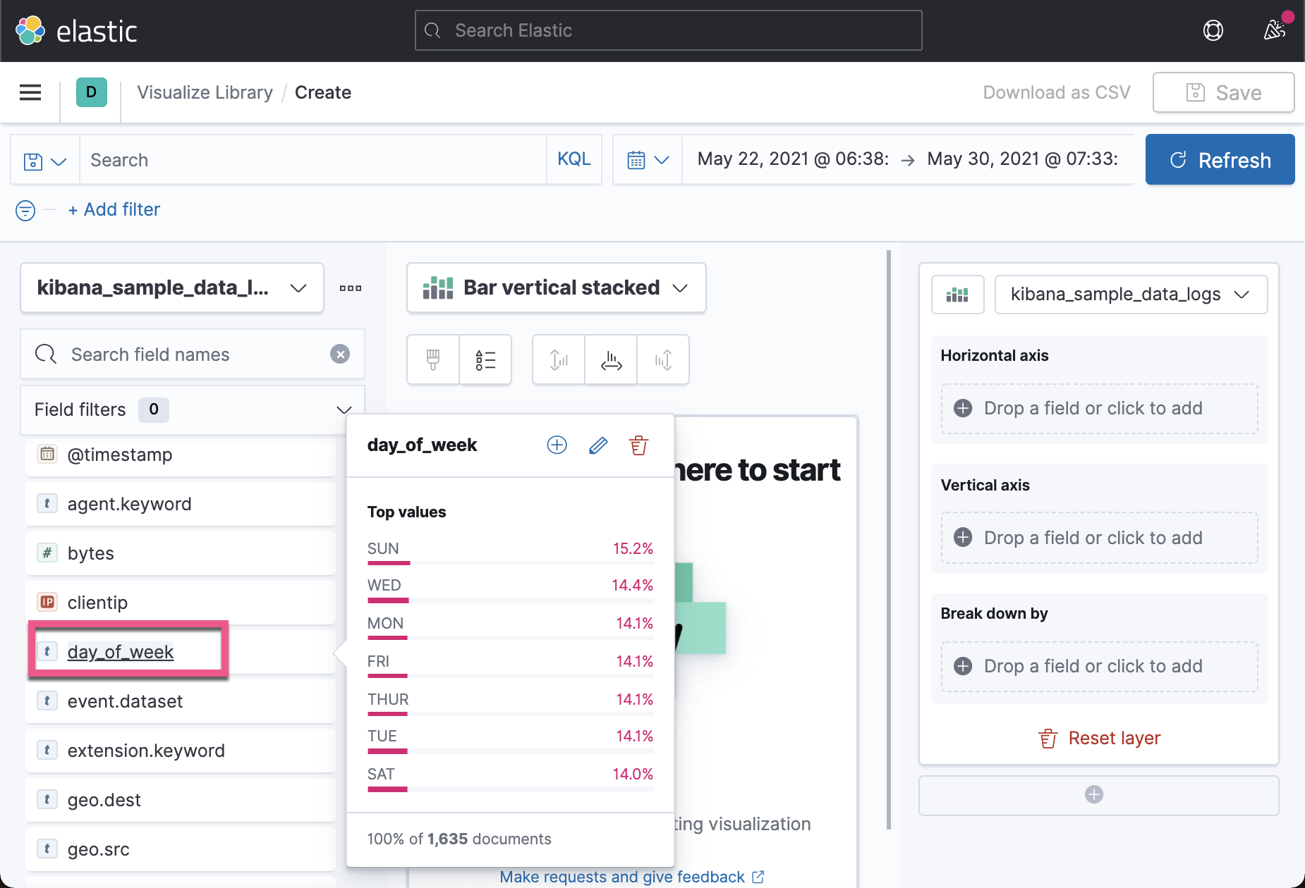 Kibana：在 Lens 和 Discover 中轻松地创建 runtime fields 以分析数据 - 7.13 版本_kibana discover painlenss用法-CSDN博客
