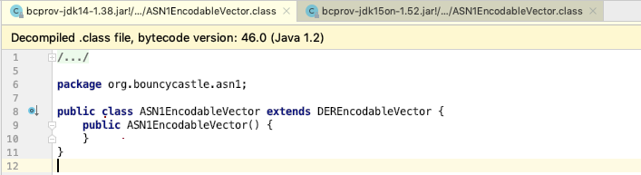 82 关于tomcat启动org.bouncycastle.asn1.ASN1EncodableVector-＞org.bouncycastle.asn1.DEREncodableVector ...