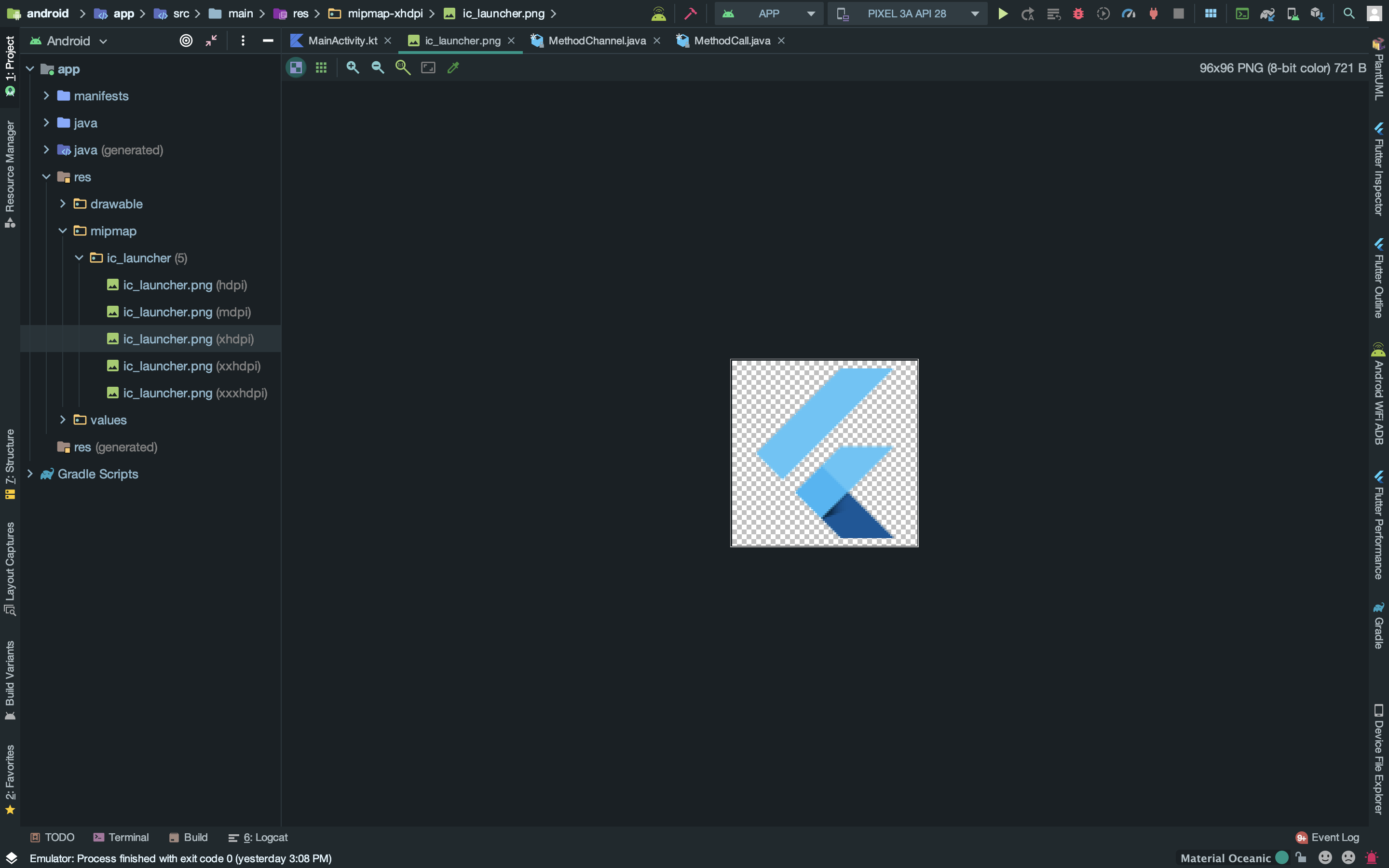 Flutter调用原生图片资源 Flutter获取安卓的mip图 Csdn博客