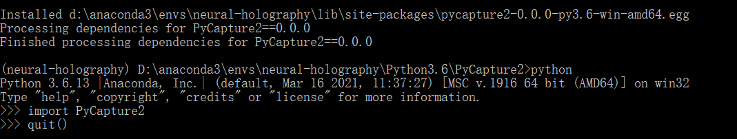 windows安装FlyCapture2的python3.6版SDK FlyPyCaptue2_pycapture-CSDN博客