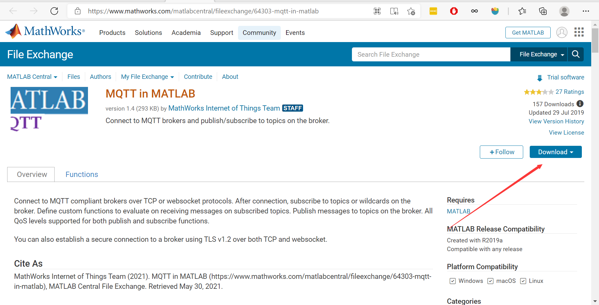Matlab与oneNET通过Mqtt通信_matlab mqtt-CSDN博客