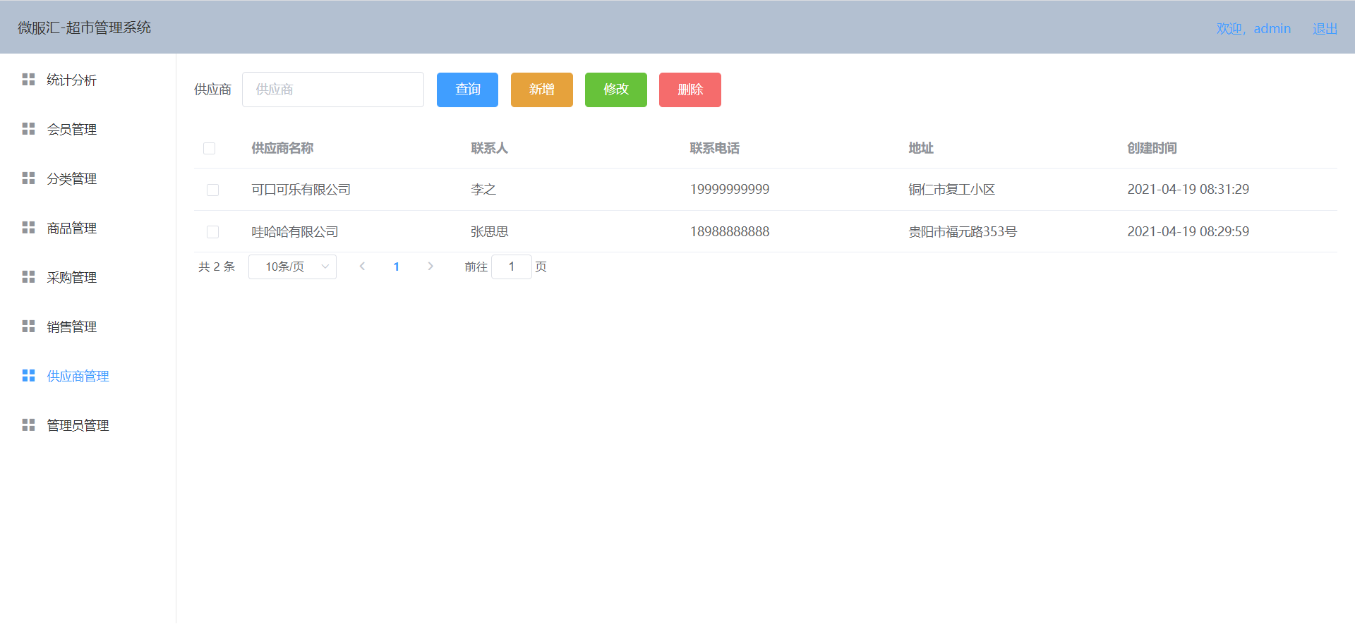 基于java Springboot Vueelementui超市管理系统源码element Ui超市后台管理系统项目汇报源码 Csdn博客