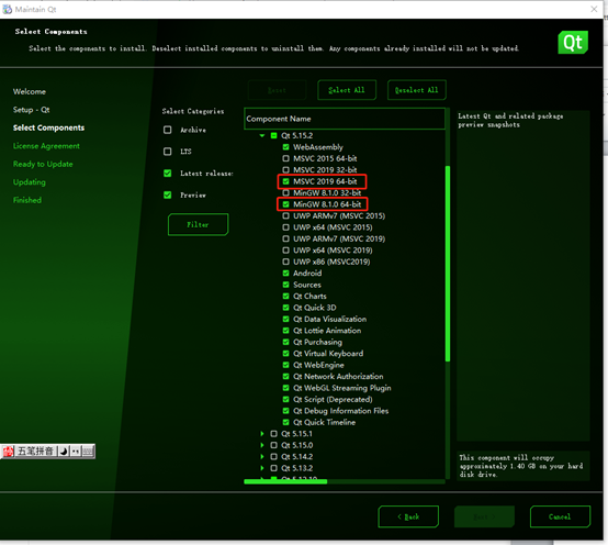 Win10+OSG3.6.5+Qt5.15.2+mingw/VS2019开发环境搭建_qt5.15.2和openscencegraph-CSDN博客