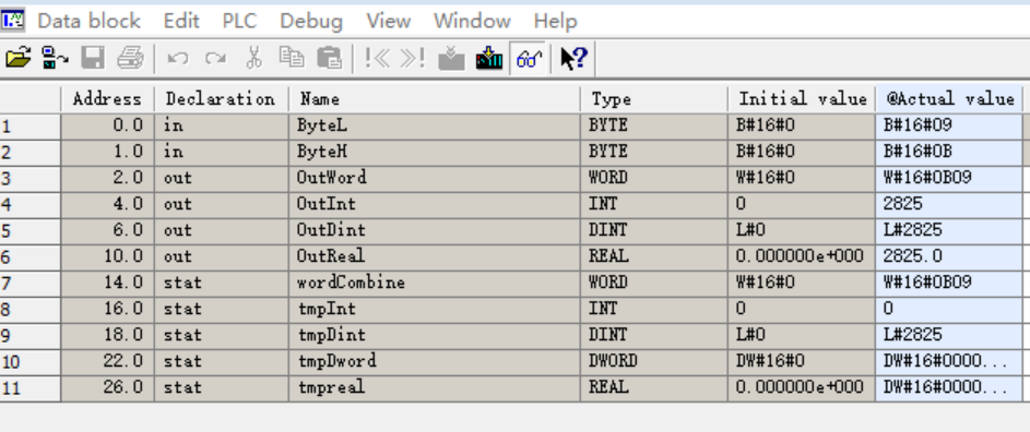 step7中用scl将2个byte组成一个字_西门子plc两个字节合成一个-CSDN博客