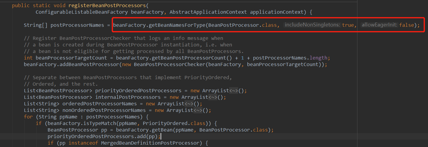 Spring容器创建过程——注册BeanPostProcessor_spring postprocessor创建过程-CSDN博客