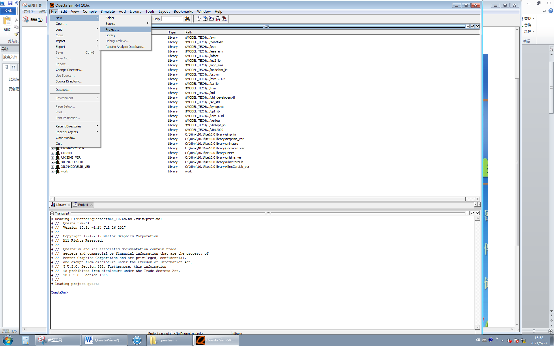 Questa Sim（功能测试）_questa prime-CSDN博客