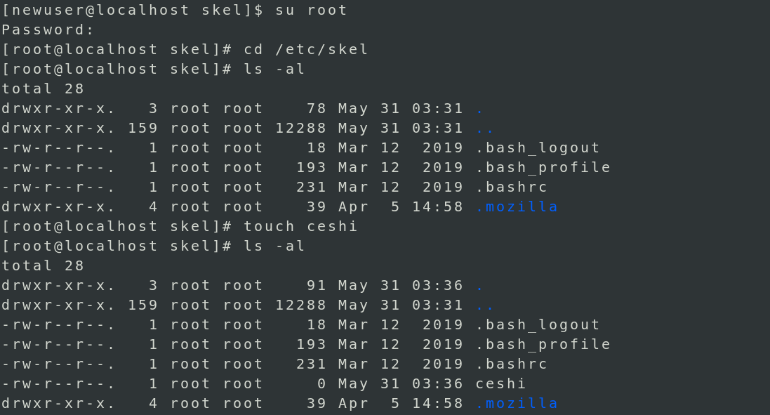 Linux之/etc/skel目录-CSDN博客