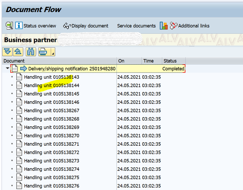 SAP HUM 内向交货单凭证流和Relationship Browser_sap wm 自动生成内向交货单-CSDN博客