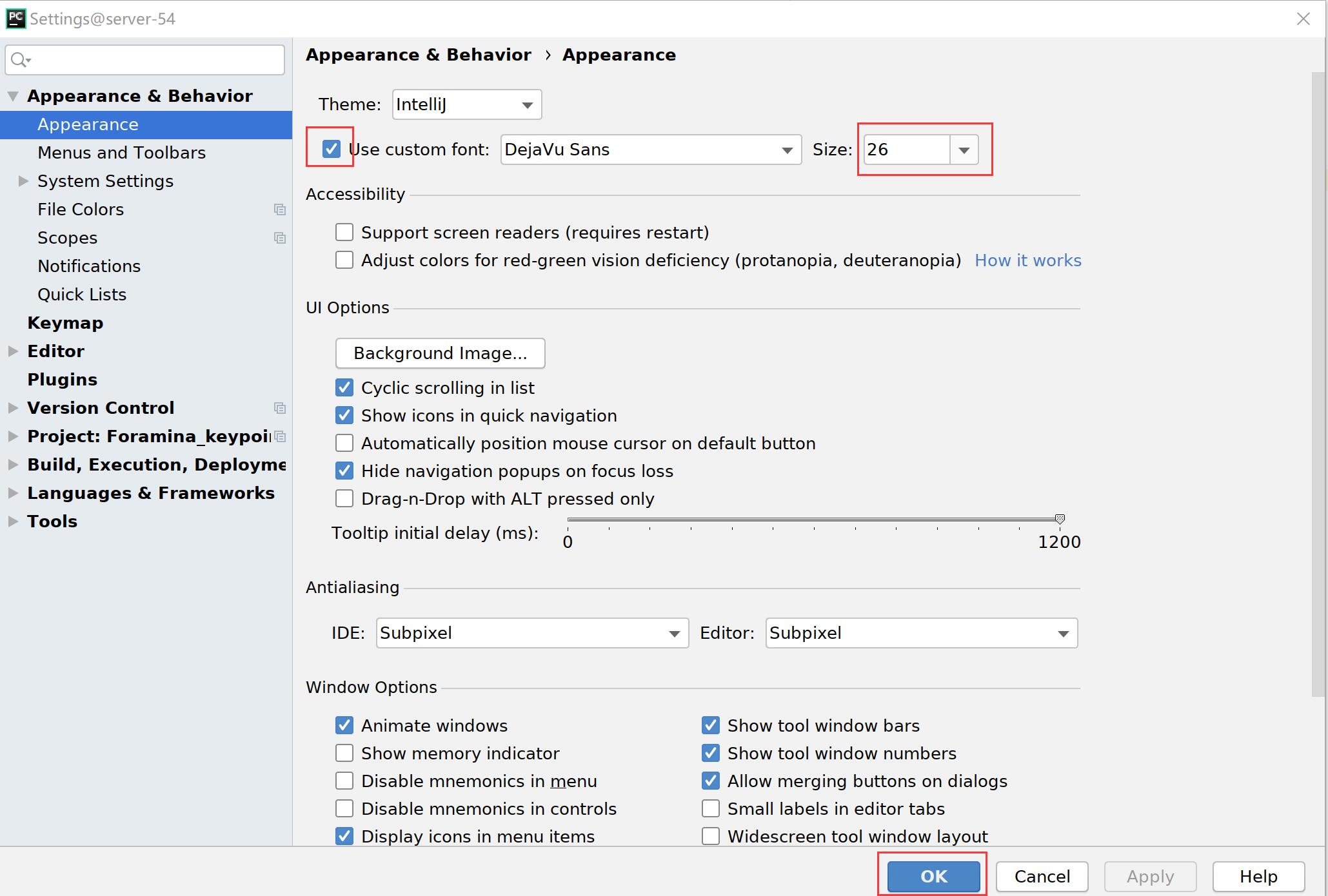 Compatibility settings under Mobaxterm in 4K screen - Programmer Sought