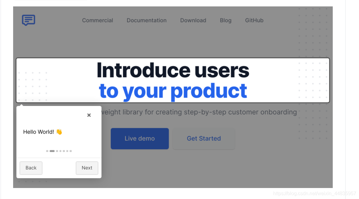 Web端引导图introjs使用教程introjs的长和宽 Csdn博客