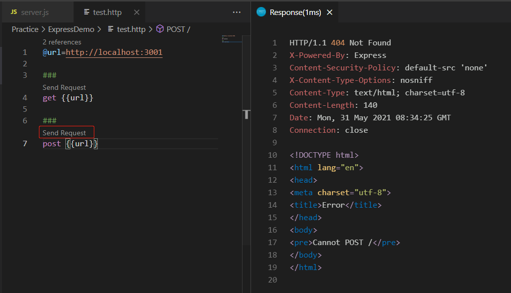 vscode中调试get/post请求的小工具_vscode post-CSDN博客