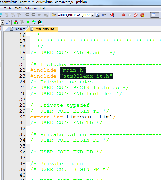 （USB系列一）stm32 CubeMX usb虚拟串口 usb virtual port com_stm32链接usb hub-CSDN博客