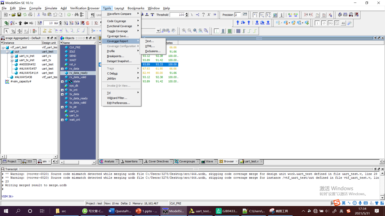 Questa Sim（逻辑测试）-CSDN博客
