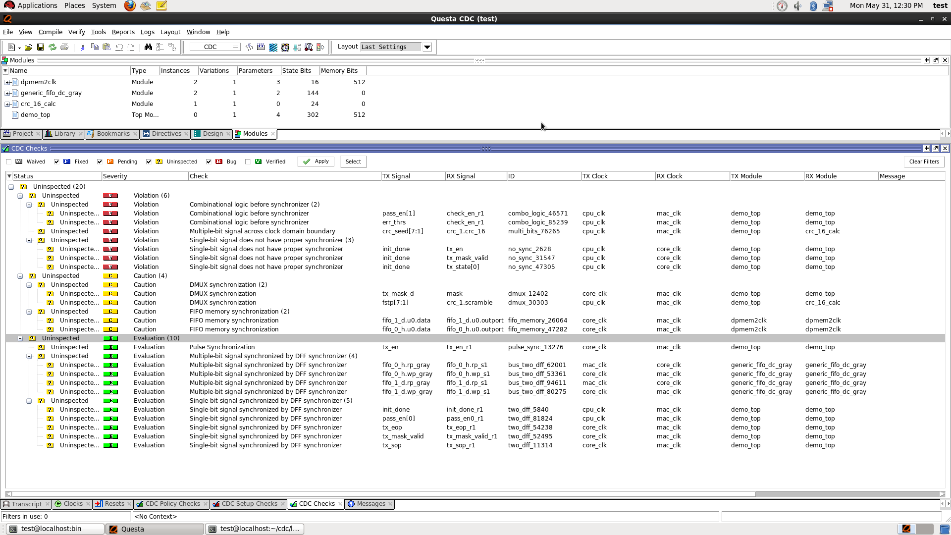 Questa CDC（安全性测试）-CSDN博客