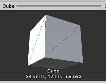你知道Unity3D中一个cube有几个顶点吗？_unity怎么查看fbx的所以顶点个数-CSDN博客