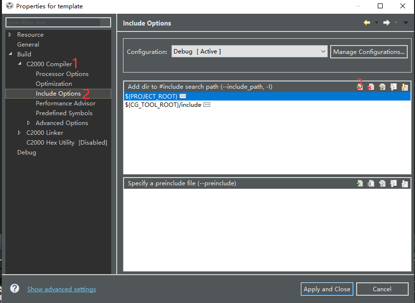 DSP开发---CCS模板工程创建_ccs 工程 swprioritizedpievect-CSDN博客