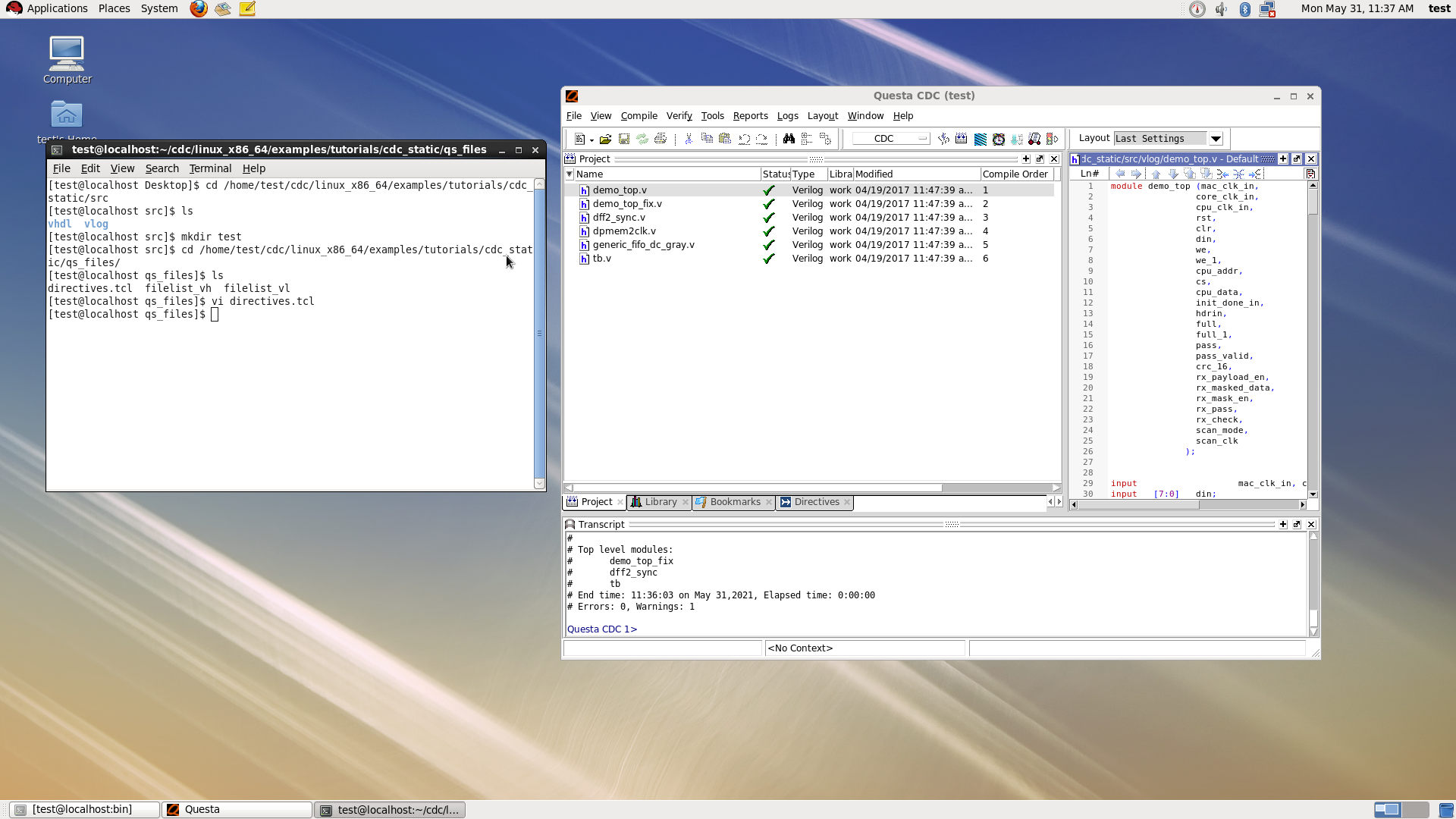 Questa CDC（安全性测试）-CSDN博客