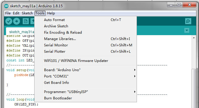利用AVR单片机 专用下载 USBtinyISP对Arduino UNO下载程序_avr下载软件-CSDN博客