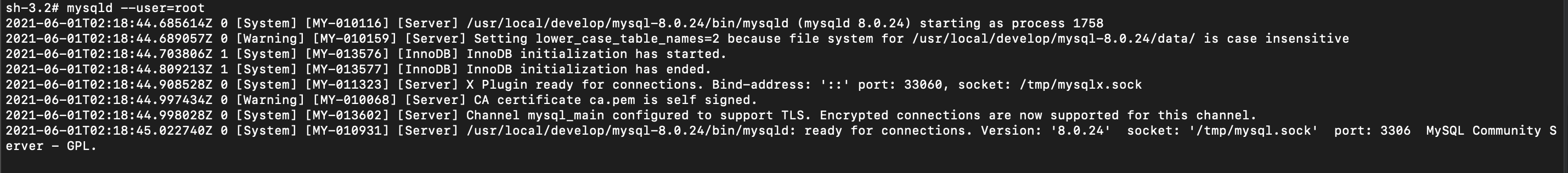 Mysql启动参数过多,无法启动错误提示:Too many arguments first extra is start_too many arguments (first extra is ...