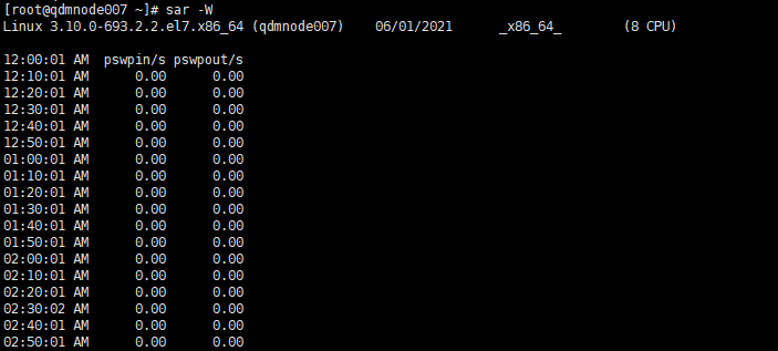Linux命令之sar——查看服务器某一段时间内的CPU情况【系统性能检测】_linux查看一段时间的cpu-CSDN博客