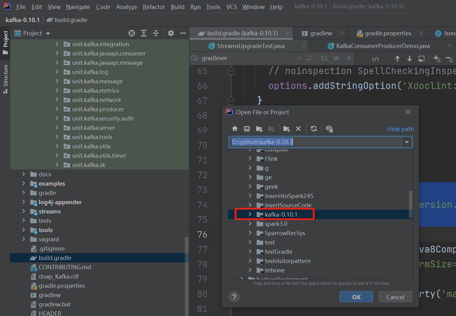 kafka-0.10.1源码 IDEA-2020.3编译_kafka 0.10.1用gradle什么版本-CSDN博客
