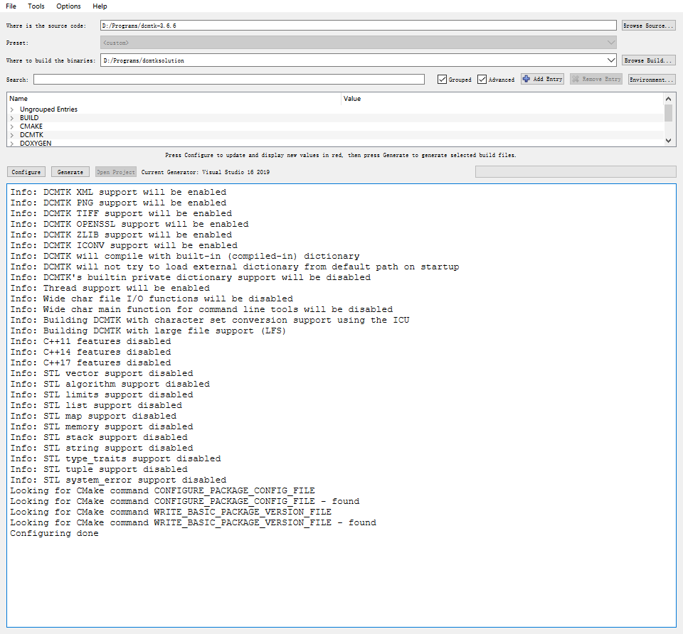 dcmtk医学图像处理教程(一)环境配置VS2019+dcmtk3.6.6_dcmtk环境配置-CSDN博客