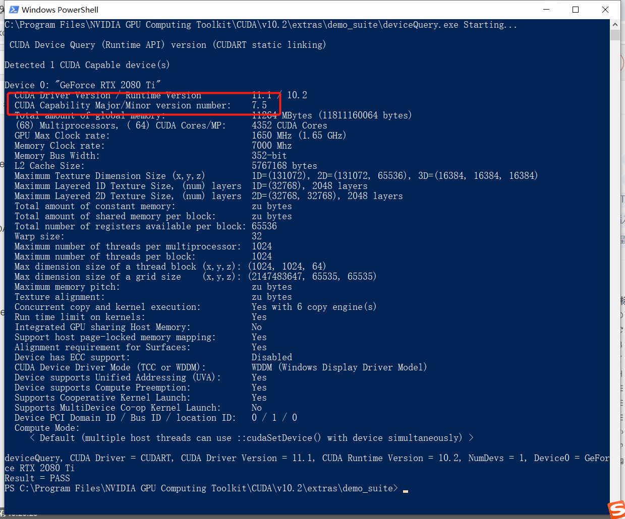 win10查看显卡算力(CUDA Capability Major/Minor version number)_windows命令行查看查看cuda支持的显卡算力-CSDN博客