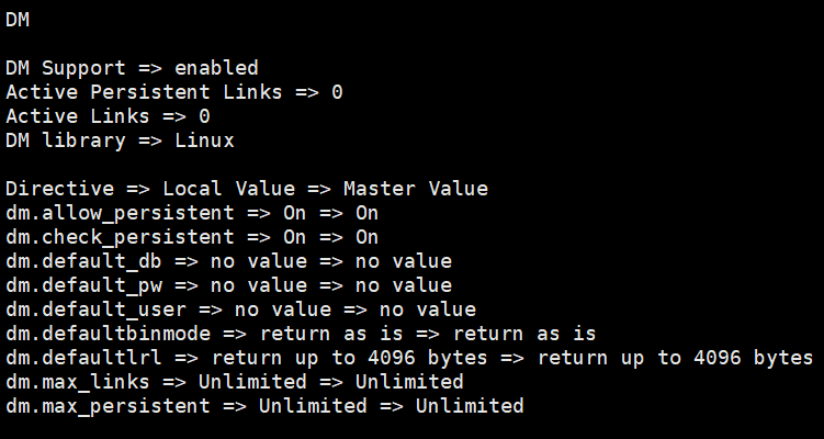 达梦适配php报错：Unable to start PDO_DM module in Unknown on line 0_php message: php fatal error ...