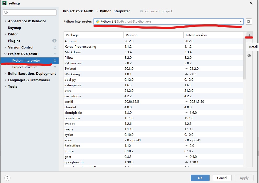 Pycharm安装CVXPY教程_cvxpy安装包-CSDN博客
