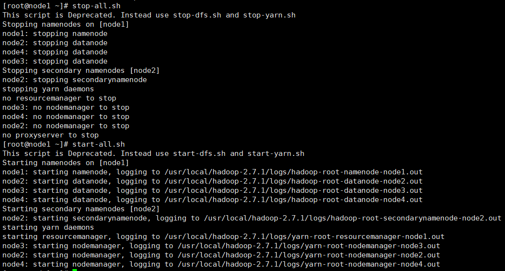 node2: datanode running as process 1605. Stop it first.-CSDN博客