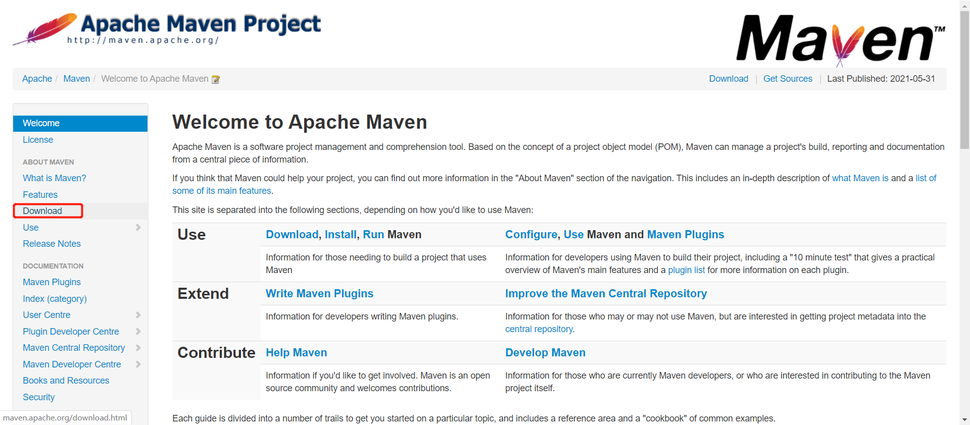 Window——Maven下载_window下载maven-CSDN博客