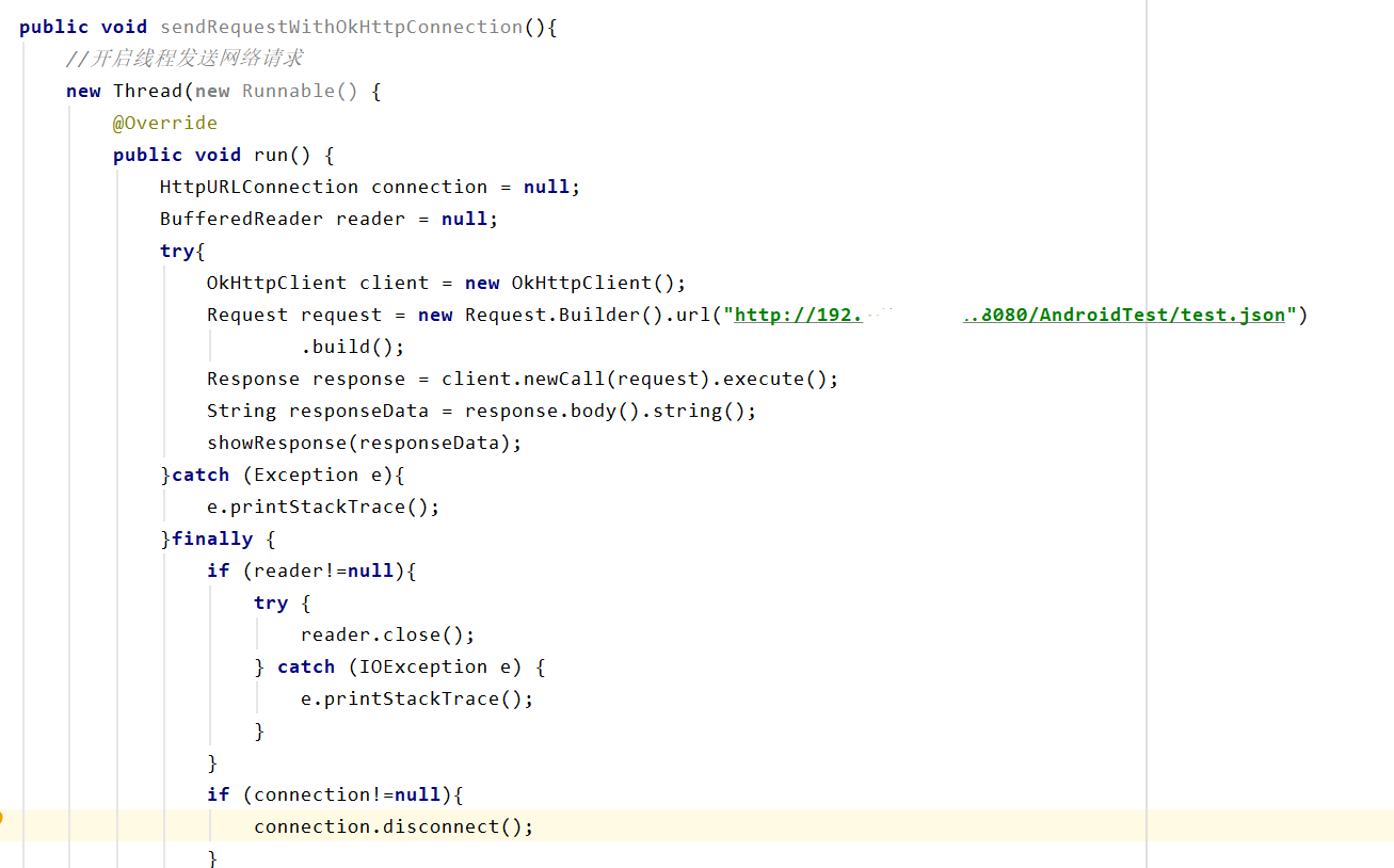 搭建tomcat服务器，分别通过HttpURLConnection和OkHttp的方式进行网络访问-CSDN博客