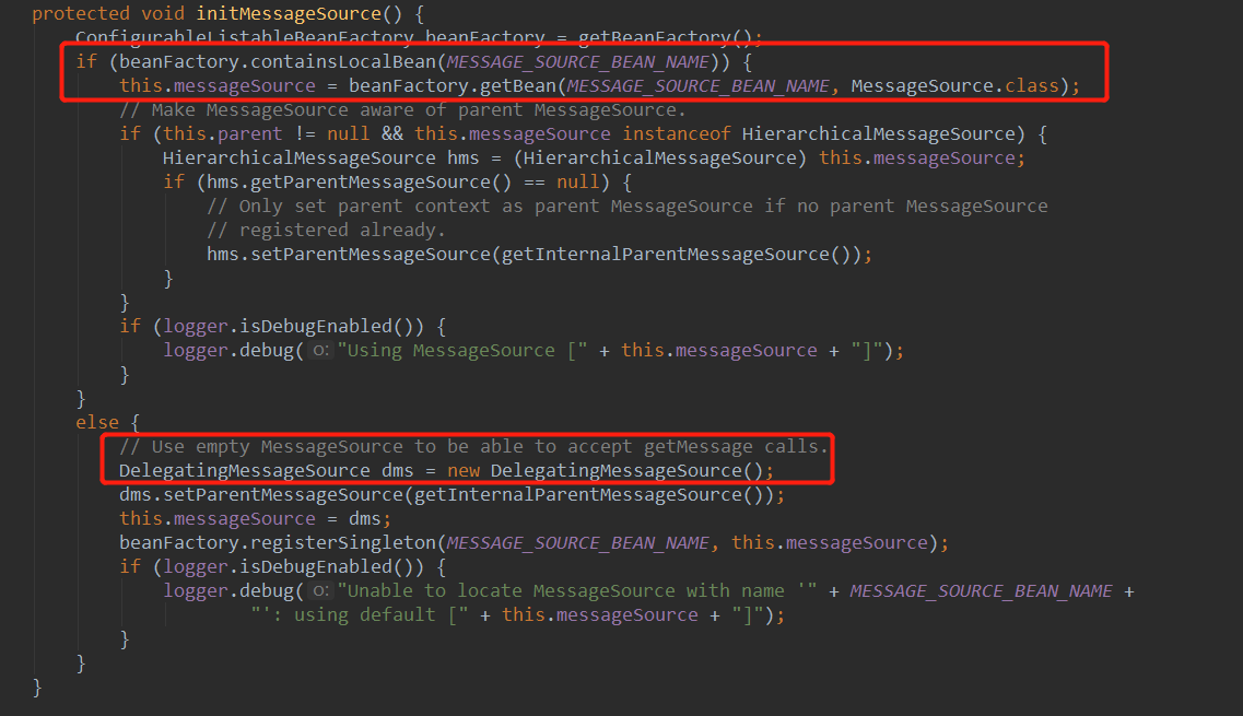 Spring容器创建过程——初始化MessageSource_messagesource初期化-CSDN博客