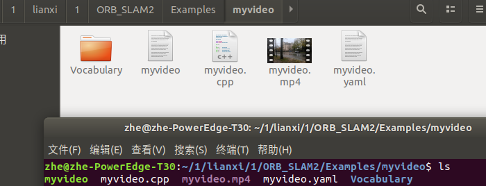 【slam十四讲】使用视频运行 Orb Slam2（第一章实践作业） Myvideo练习 源码巴士 