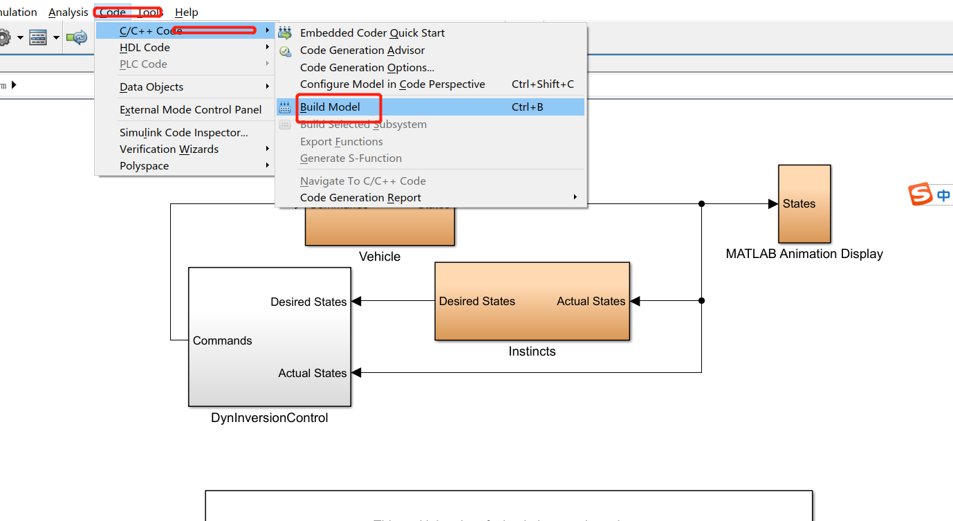 Simulink 模型导出FMU_simulink fmi failed to run cmake generator-CSDN博客